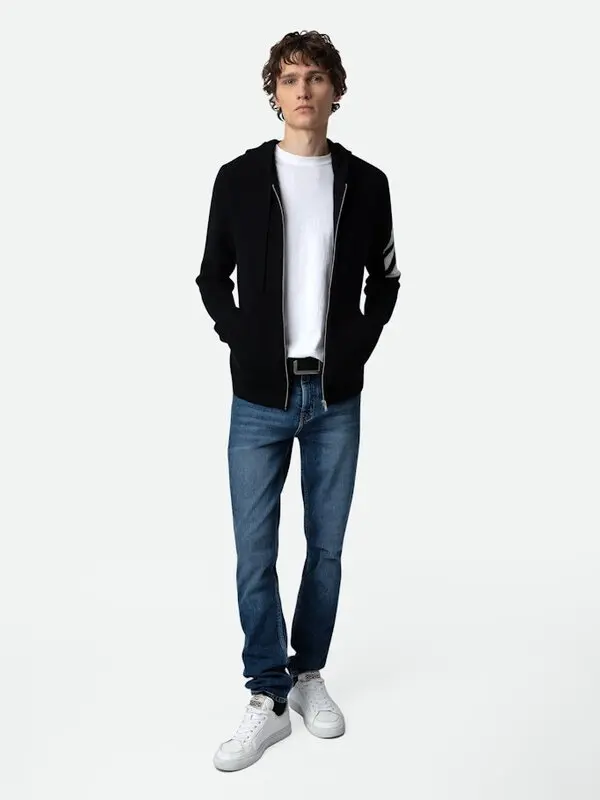 Zadig&Voltaire Clash Arrow Cashmere Cardigan - Black