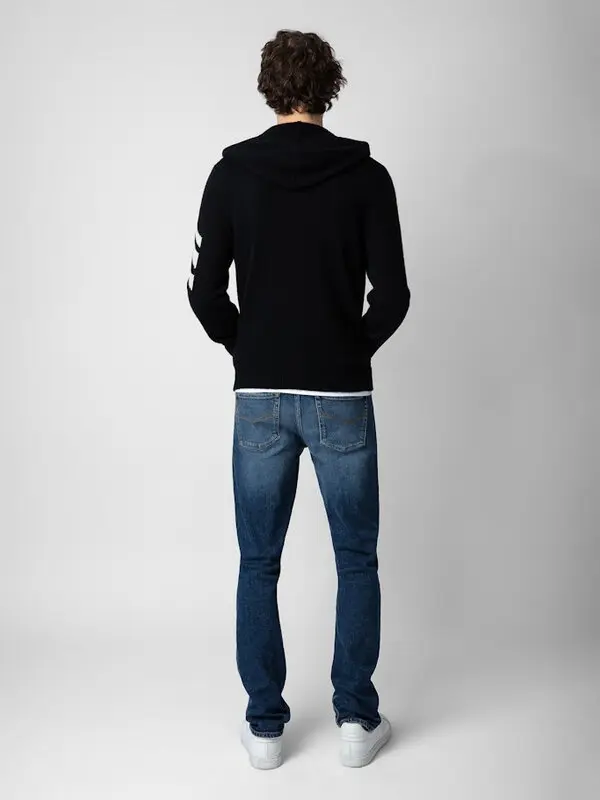 Zadig&Voltaire Clash Arrow Cashmere Cardigan - Black