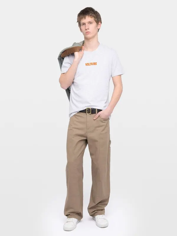 Zadig&Voltaire Cotton Workwear Pants - Erable