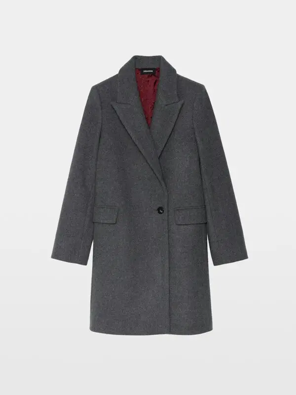 Zadig&Voltaire Miewl Coat - Gris Chine