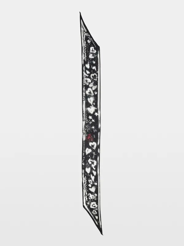 Zadig&Voltaire Jessie Silk Scarf - Black