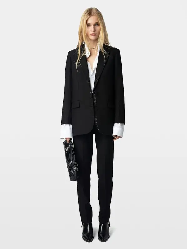 Zadig&Voltaire Viva Rhinestone Blazer