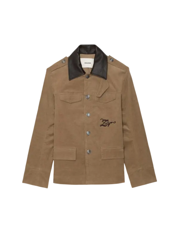 Zadig&Voltaire Military-inspired Jacket - Cookie