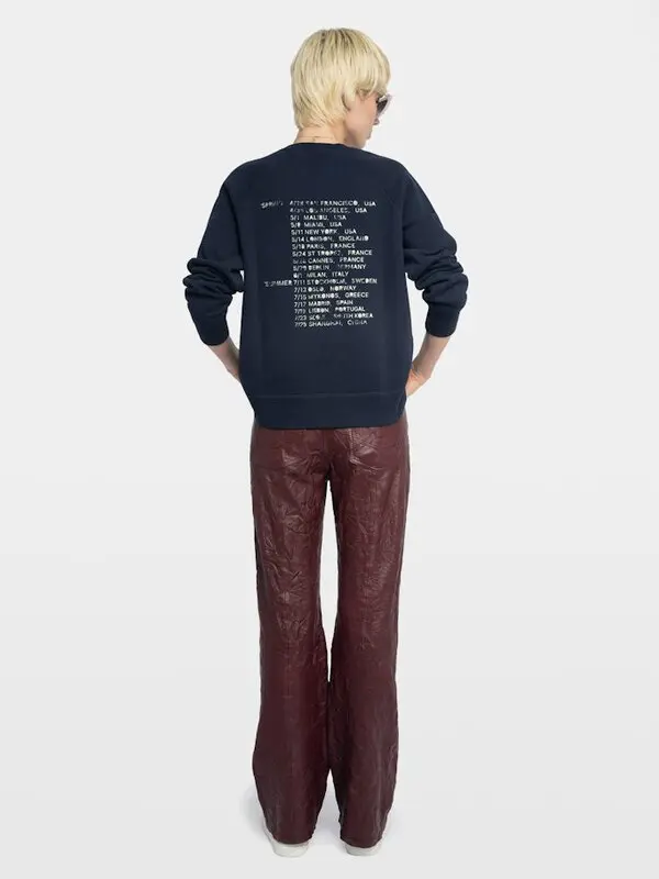 Zadig&Voltaire Printed Cotton Sweatshirt