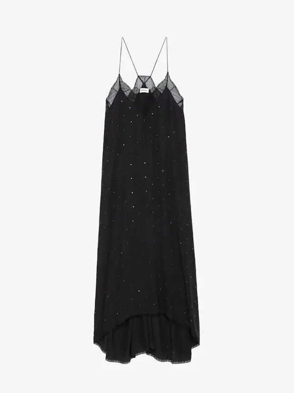Zadig&Voltaire Risty Diamanté Maxi Dress