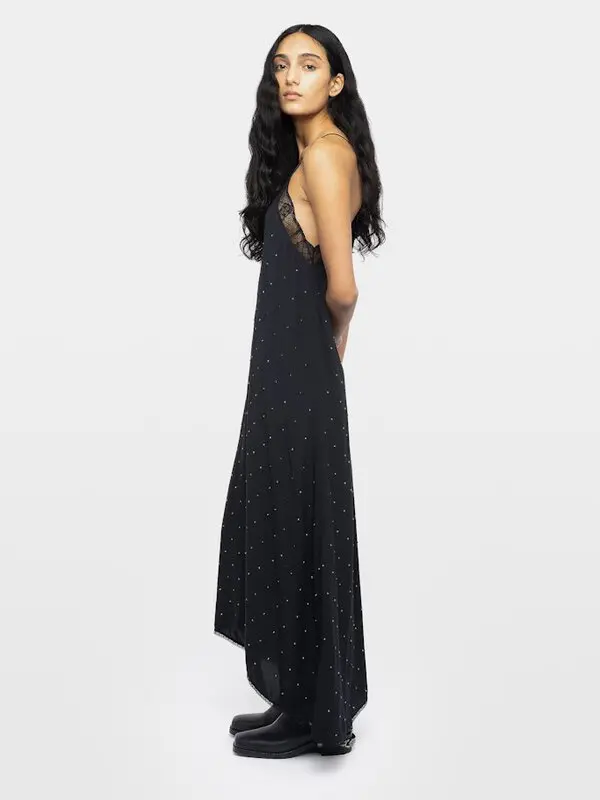 Zadig&Voltaire Risty Diamanté Maxi Dress