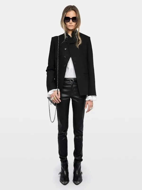 Zadig&Voltaire Verysa High Collar Blazer