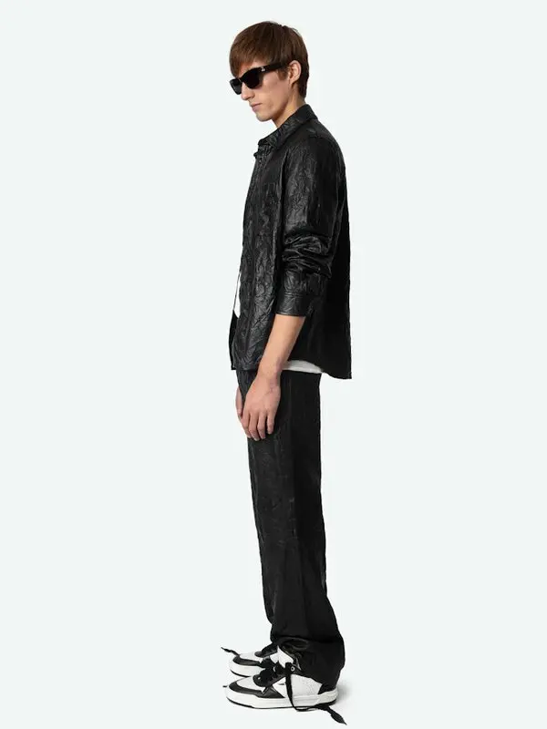 Zadig&Voltaire Serge Leather Shirt