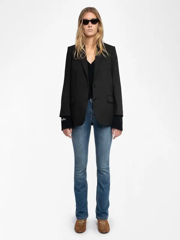 Zadig&Voltaire Viva Strass Star Jacket