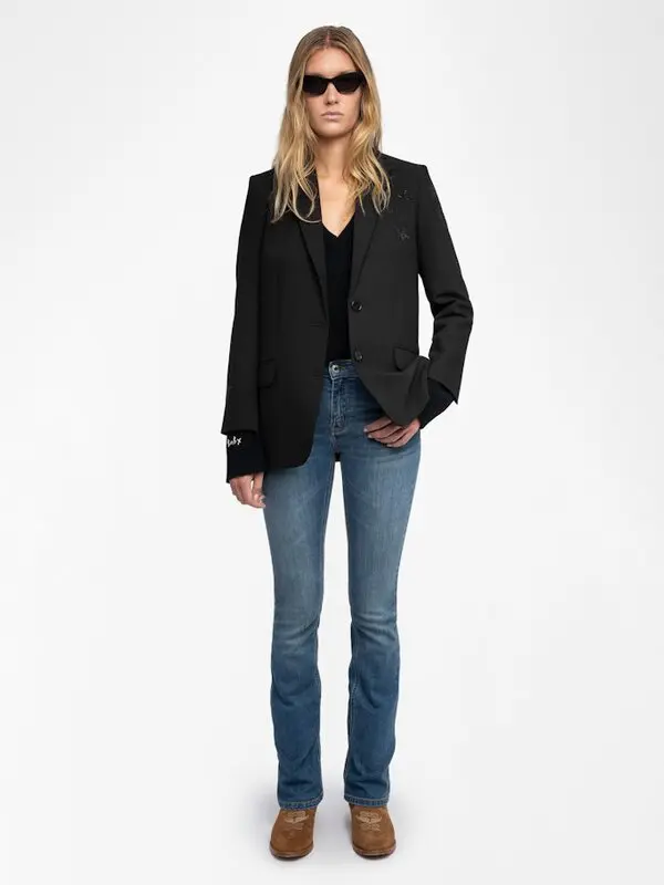 Zadig&Voltaire Viva Strass Star Jacket