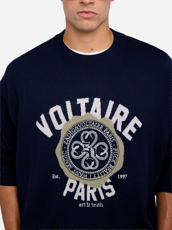 Zadig&Voltaire Swonny Wool Sweater - Encre