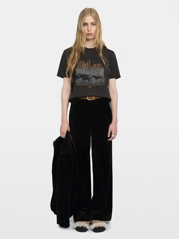 Zadig&Voltaire Edwin Rhinestone T-shirt