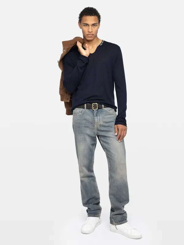 Zadig&Voltaire Monastir Cashmere Sweater - Encre