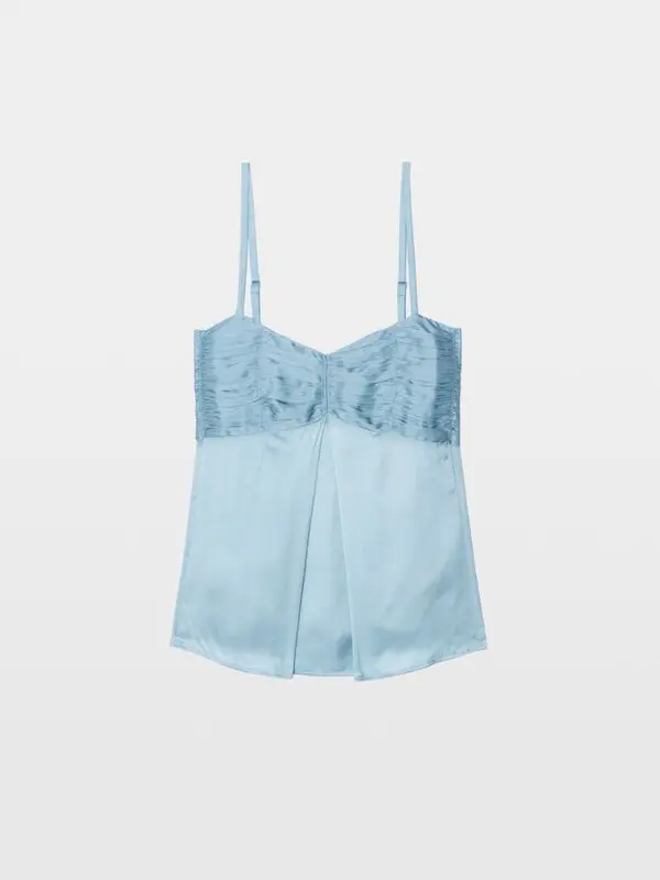 Zadig&Voltaire Cippie Satin Camisole - Sky