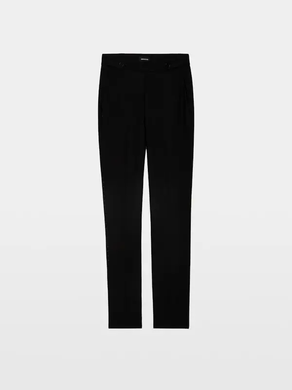 Zadig&Voltaire Straight-leg Suit Pants - Black