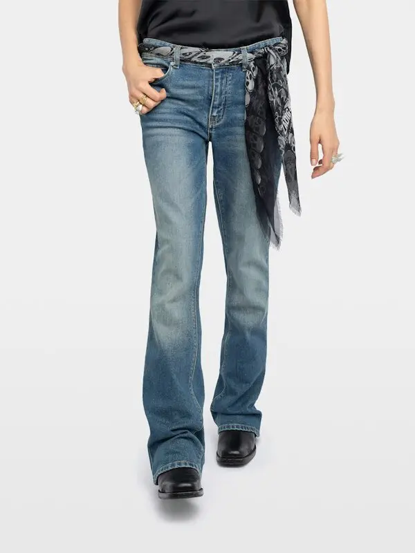 Zadig&Voltaire Kerry Garden 135 Scarf - Black