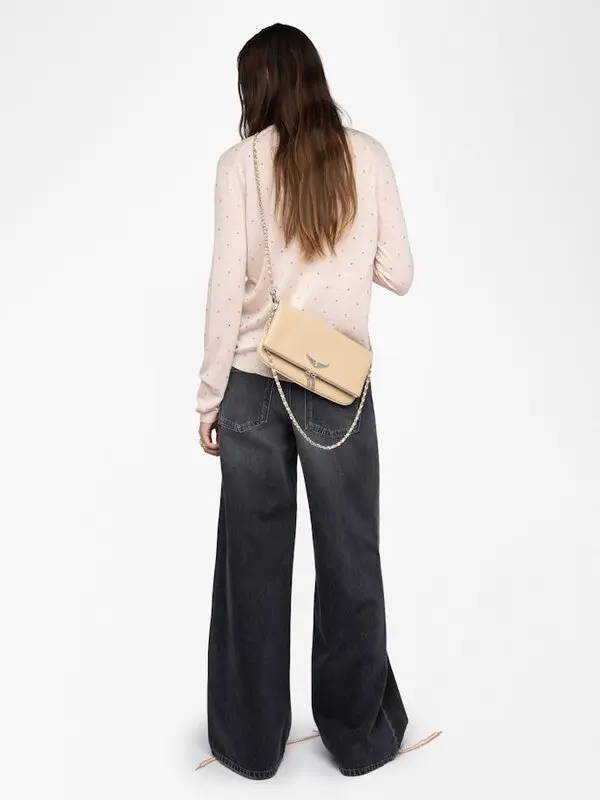 Zadig&Voltaire Rivy Embellished Feather Cashmere Sweater