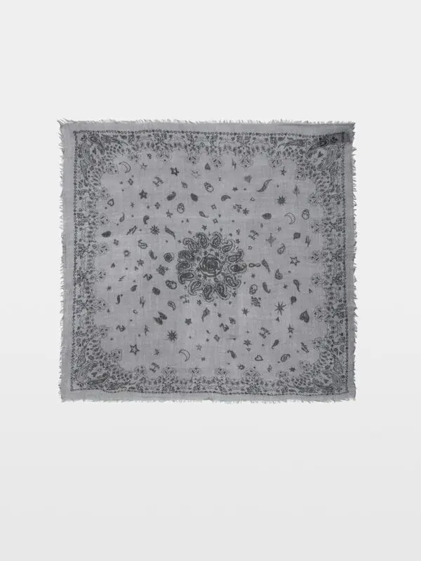 Zadig&Voltaire Nuage Bandana Scarf - Road