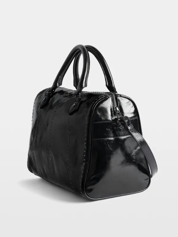 Zadig&Voltaire Studded Leather Medium Bag