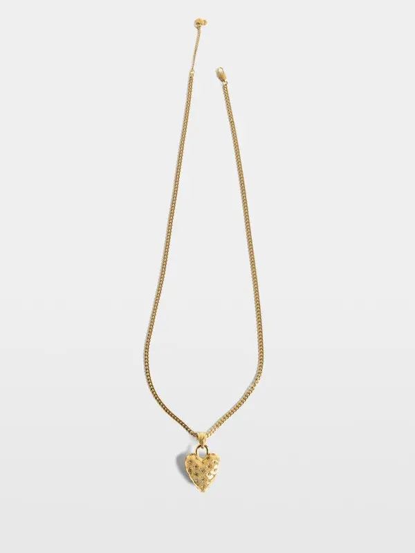 Zadig&Voltaire Heartbreaker Necklace - Shiny Gold