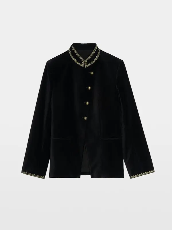 Zadig&Voltaire Verysa Velvet Blazer