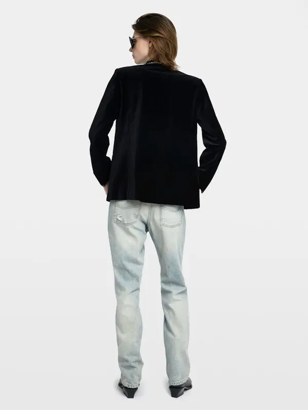 Zadig&Voltaire Verysa Velvet Blazer