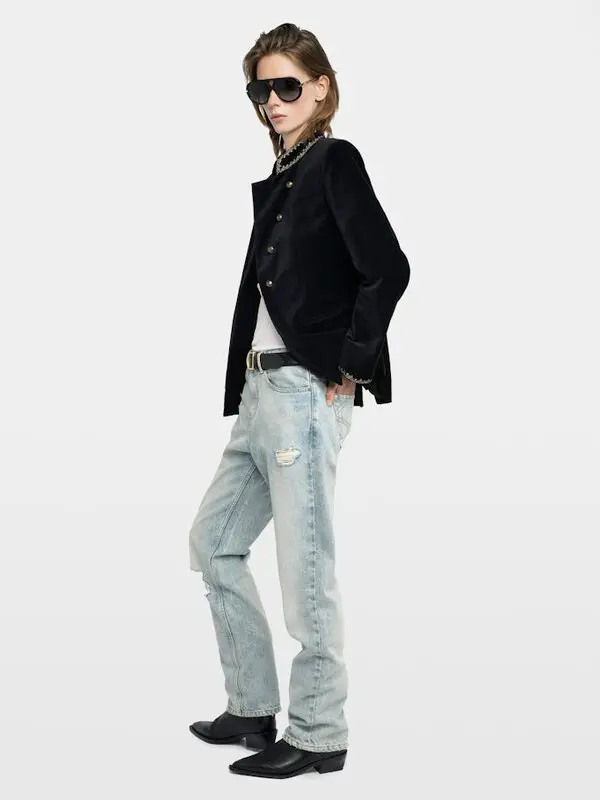 Zadig&Voltaire Verysa Velvet Blazer