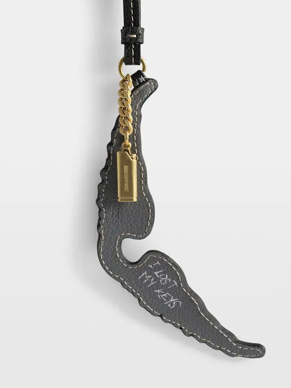 Zadig&Voltaire Z Wings Monogram Keyring