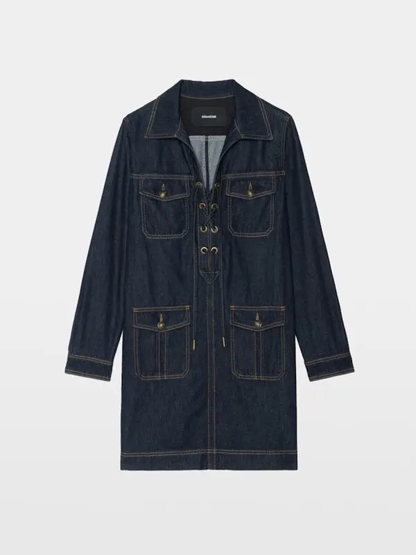 Zadig&Voltaire Remacha Denim Dress