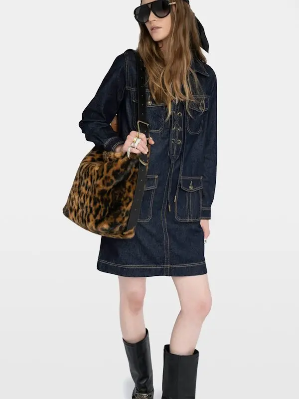 Zadig&Voltaire Remacha Denim Dress