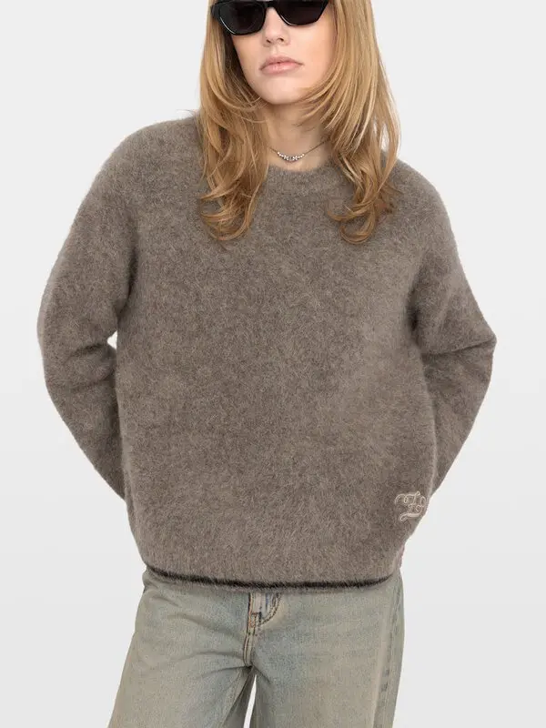 Zadig&Voltaire Markuz Mohair Sweater - Erable