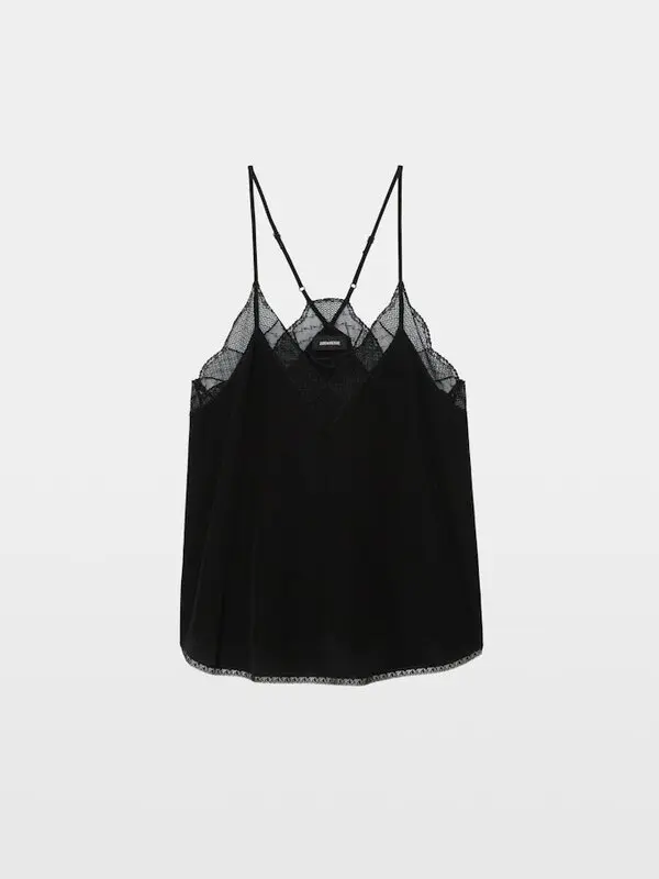 Zadig&Voltaire Christy Silk Camisole - Black