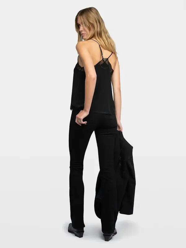 Zadig&Voltaire Christy Silk Camisole - Black
