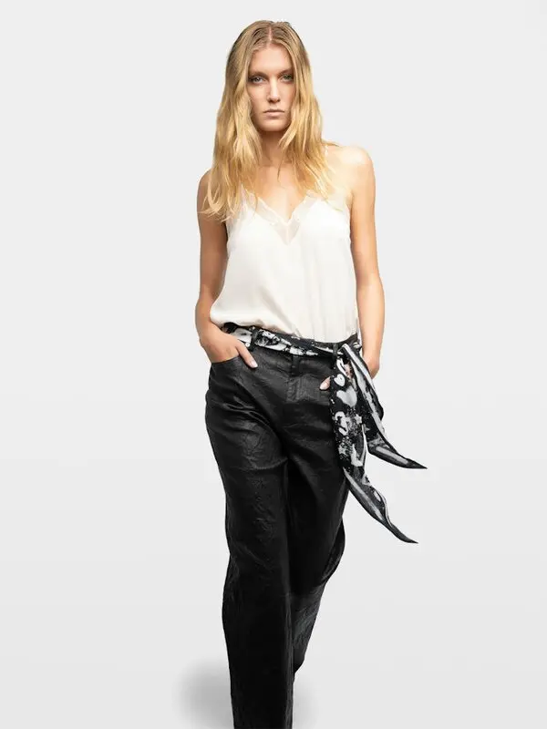 Zadig&Voltaire Christy Silk Camisole - Ecru
