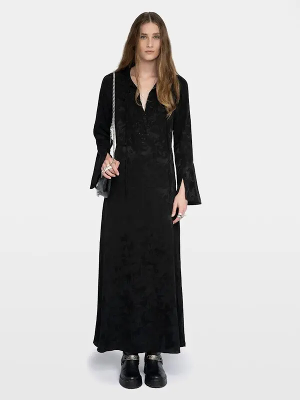 Zadig&Voltaire Rikal Silk Maxi Dress