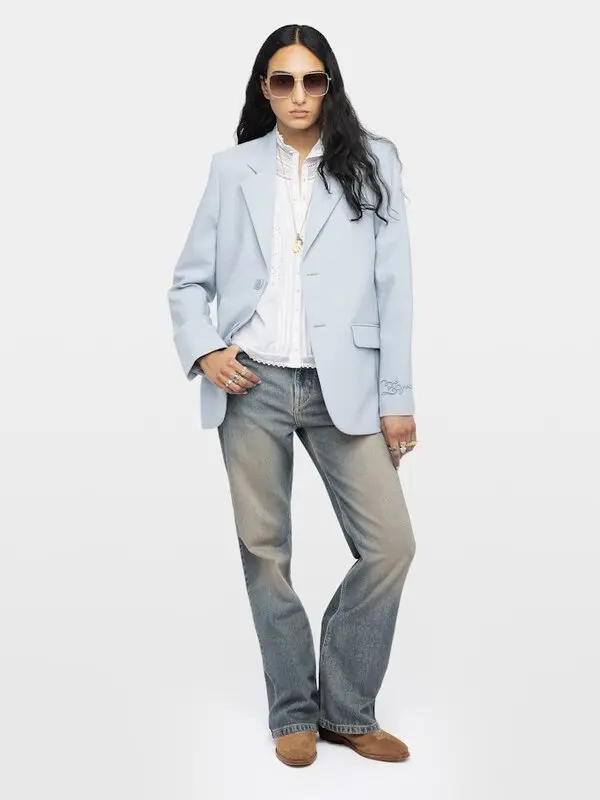 Zadig&Voltaire Tailored Blazer - Sky