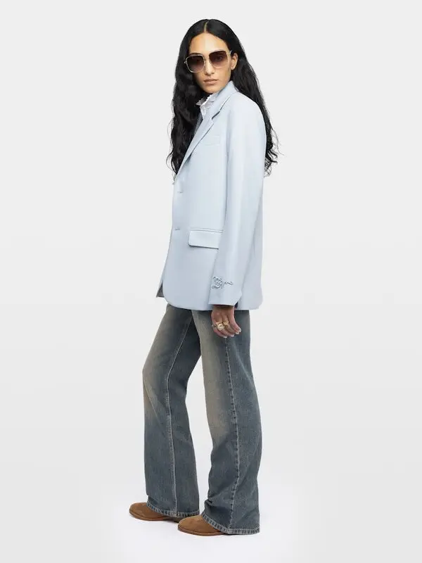 Zadig&Voltaire Tailored Blazer - Sky