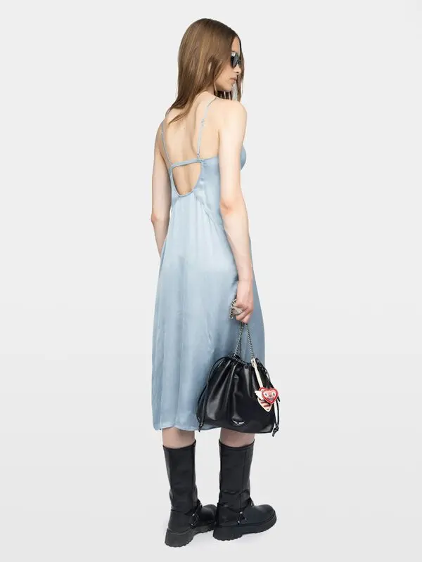 Zadig&Voltaire Rialta Satin Midi Dress