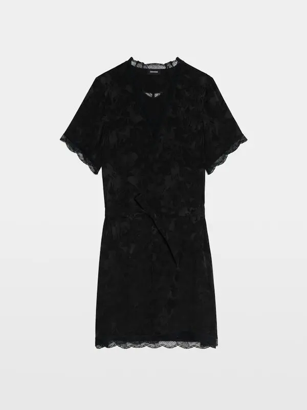 Zadig&Voltaire Rerzo Silk Dress - Black