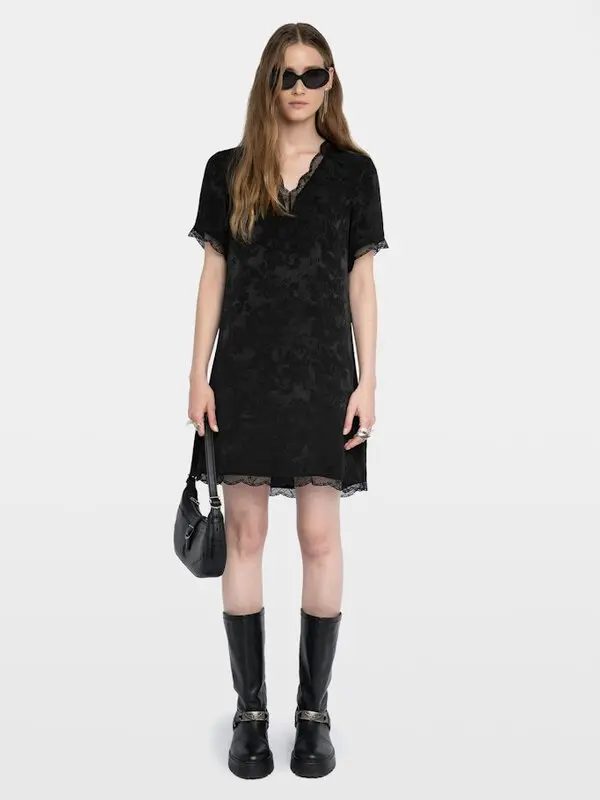 Zadig&Voltaire Short Rerzo Silk Dress