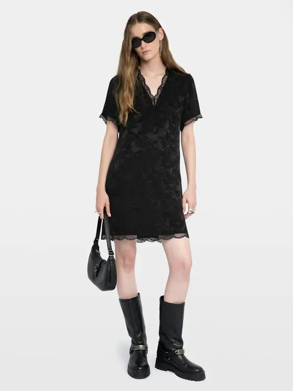Zadig&Voltaire Short Rerzo Silk Dress