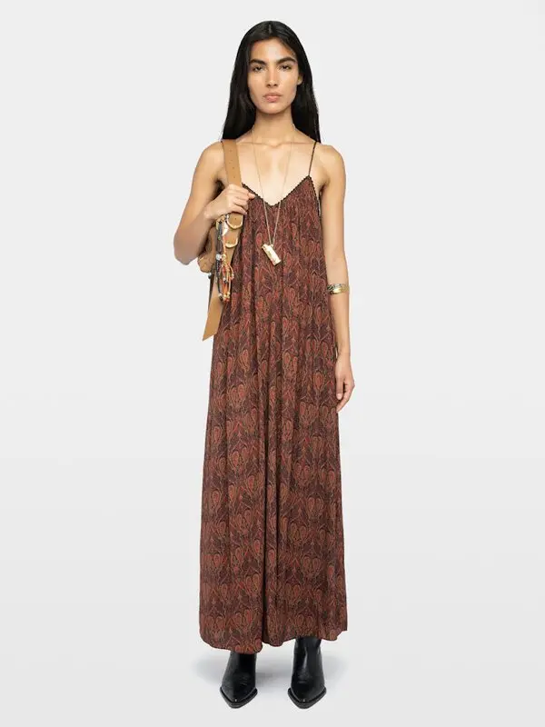 Zadig&Voltaire Ristym Long Dress - Black