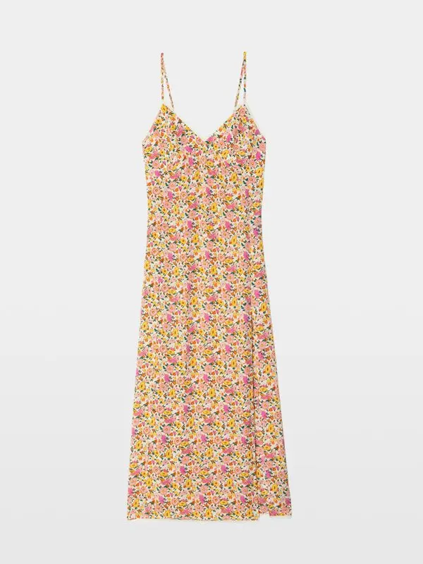 Zadig&Voltaire Rameli Floral Lace Maxi Dress - Ecru