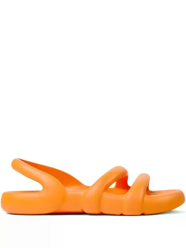 Camper Kobarah Strap Flat Sandals - Orange