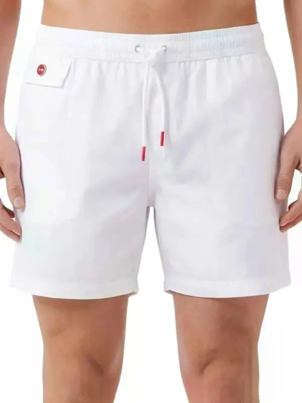 Kiton Swim Shorts - White