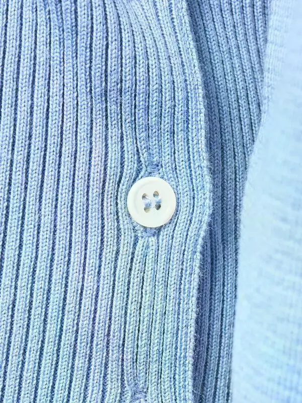 Thom Browne 4-bar Cardigan - Blue