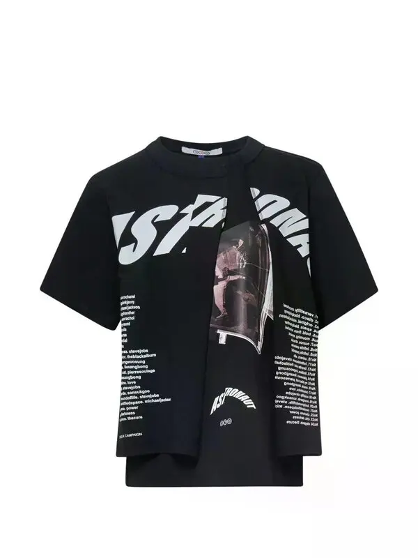 ORDINARY COUTURE CODE Printed T-shirt