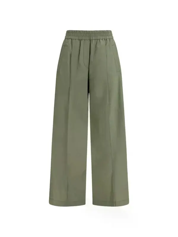 Brunello Cucinelli Elasticated Trousers - Green