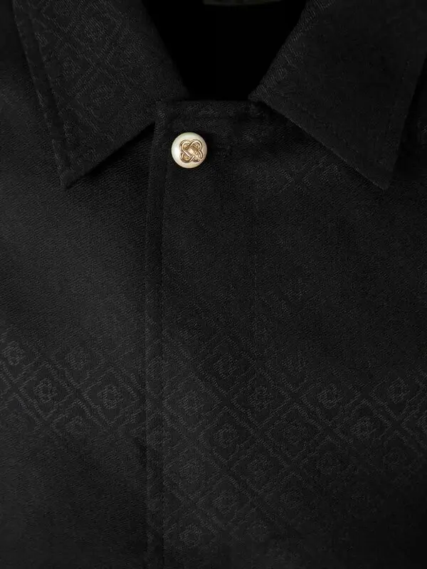 Casablanca Patterned Shirt Jacket