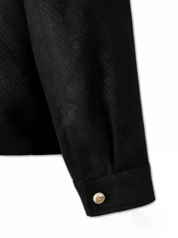 Casablanca Patterned Shirt Jacket